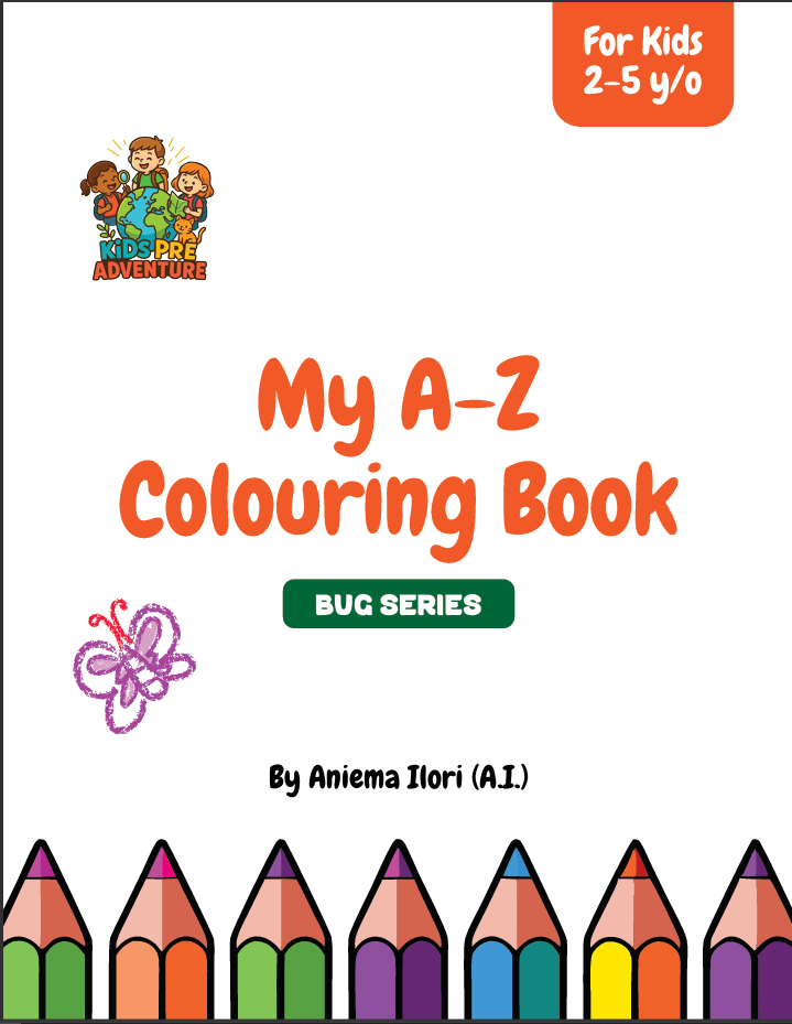 Kids PreAdventure - My A-Z Coloring Book Bug Series